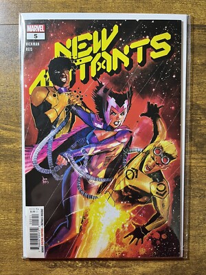 NEW MUTANTS 5 NM ROD REIS COVER JONATHAN HICKMAN STORY MAGIK MARVEL ...
