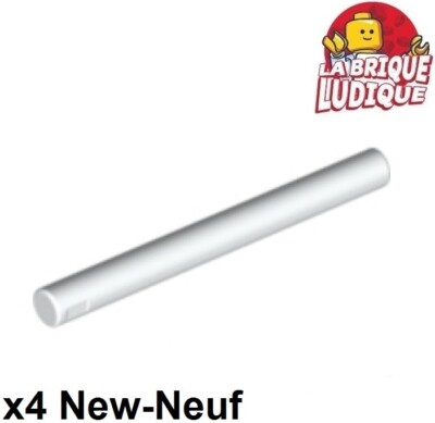 Lego 4X Bar 4L Lightsaber Blade White 30374 New | eBay
