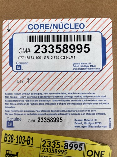 GM 23358995 Headlamp Assembly 2013-2016 GMC Acadia (No Core - New In ...