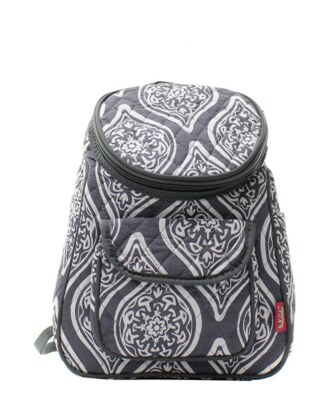 Super Cute NGIL Gray Vine Print Mini Backpack Purse-Monogram Available ...