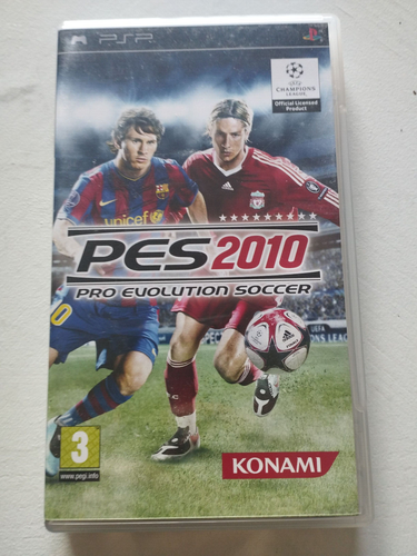 Pes 2010 Konami Messi Torres - Juego Psp Playstation Edicion Española ...