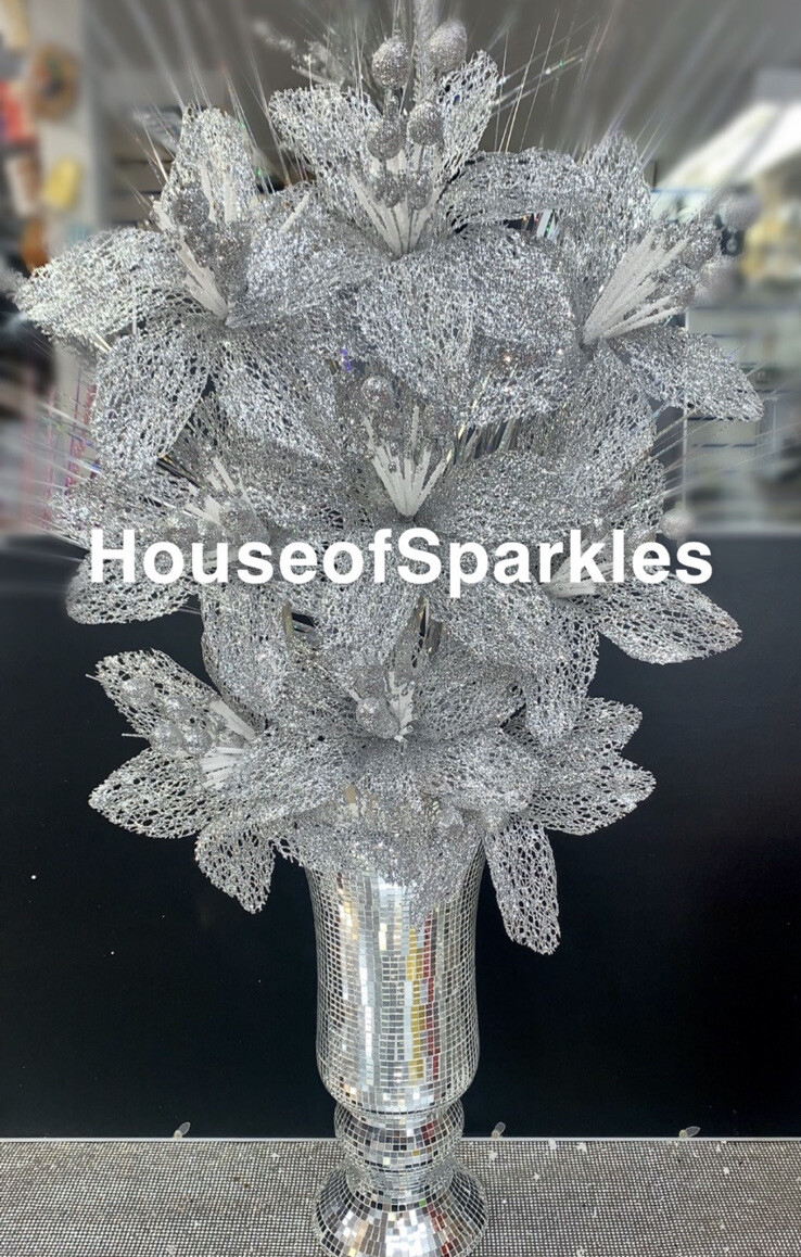 Bling Flower Centerpiece