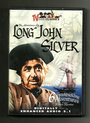 ROBERT NEWTON Long John Silver (2003, DVD) 6 Episodes: Remastered ...