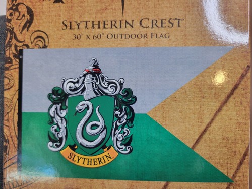 Harry Potter SLYTHERIN 30"x 60” Flag Banner of Honor Crest Calhoun ...