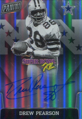 Drew Pearson Autographed 2020 Panini Card | eBay