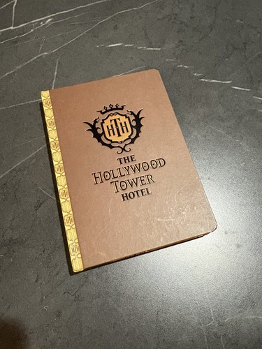 Disney Hollywood Tower Of Terror NOTEBOOK Imagineering NWT | eBay