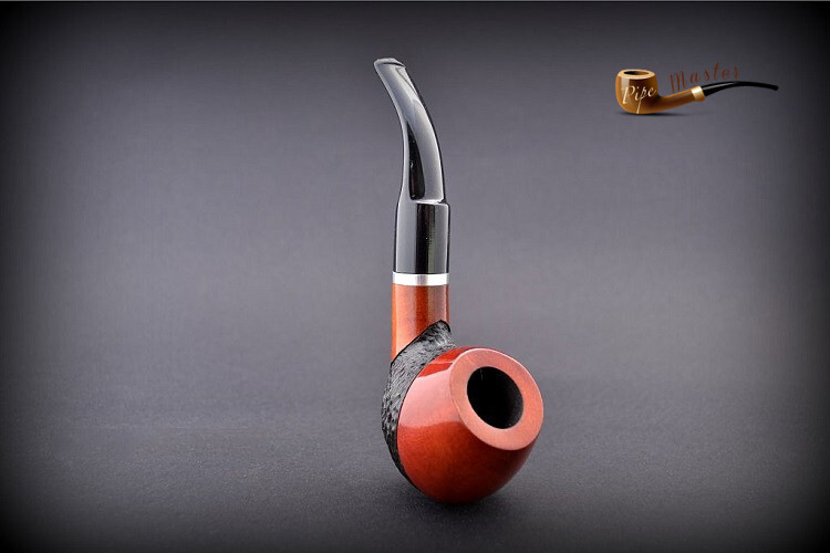 HAND MADE WOODEN SMOKING PIPE for TOBACCO PEAR no 67 Rustic Teak ...