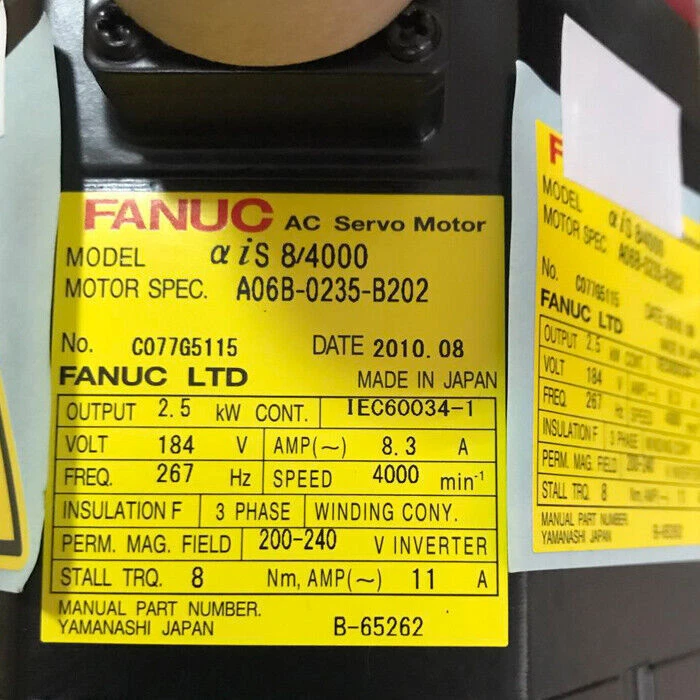 How To Read Fanuc Servomotor Nameplate? Explained In, 55% OFF