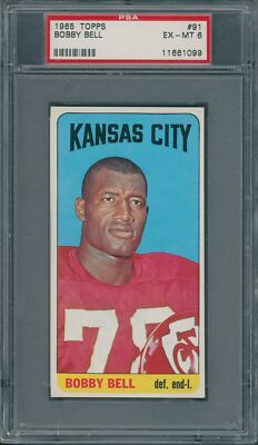 1965 Topps #91 Bobby Bell PSA EX-MT 6 *1099 | eBay