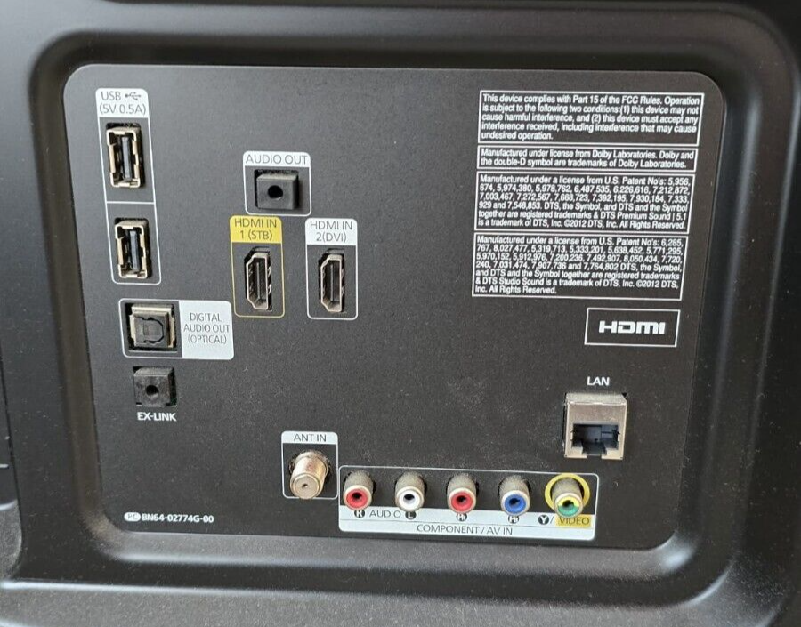 Samsung TV 60" 1080p UN60J620DAF | eBay