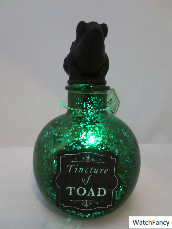NEW Halloween LED Light Up Tincture of Toad Frog Potion Bottle Bullseye ...