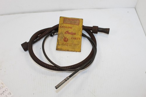 OLD Indian Chief Scout Corbin Speedometer Cable Henderson Aced Pope JD ...
