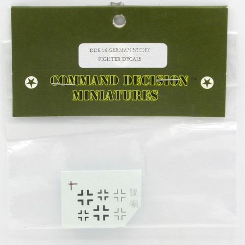 Command Decision DDE-06 German Night Fighter Decals (15mm) WW2 Aircraft ...