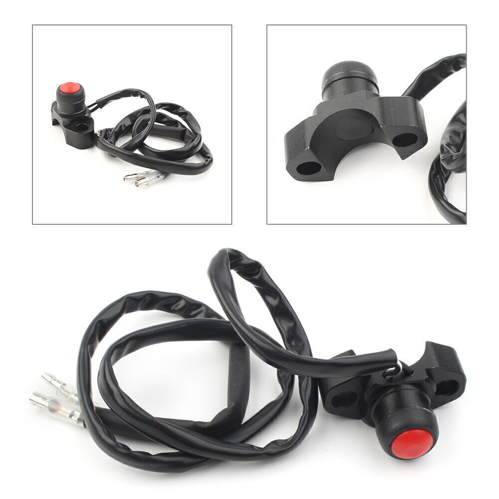 Engine Stop Start Kill Switch Button for Dirt Bike Quad Universal CNC ...