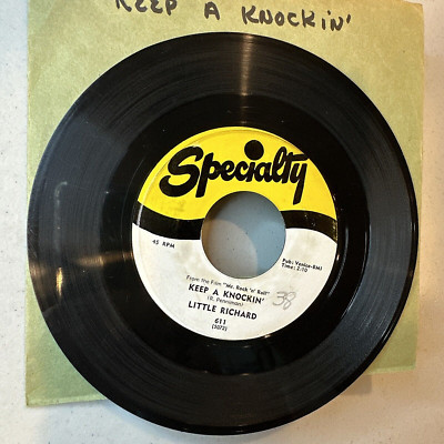 LITTLE RICHARD: KEEP A KNOCKIN'/CAN'T BELIEVE YOU WANNA LEAVE 45 RPM ...
