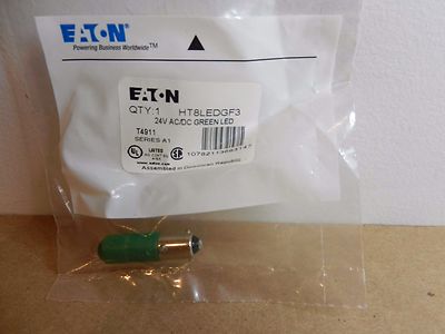 Eaton HT8 HT8LEDGF3 24VAC/DC 30.5mm Green LED Indicating Replacement ...
