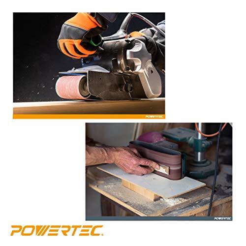 10 PCS 3x21-Inch Sanding Belts 60 Grit Aluminum Oxide Belt Sander Paper ...