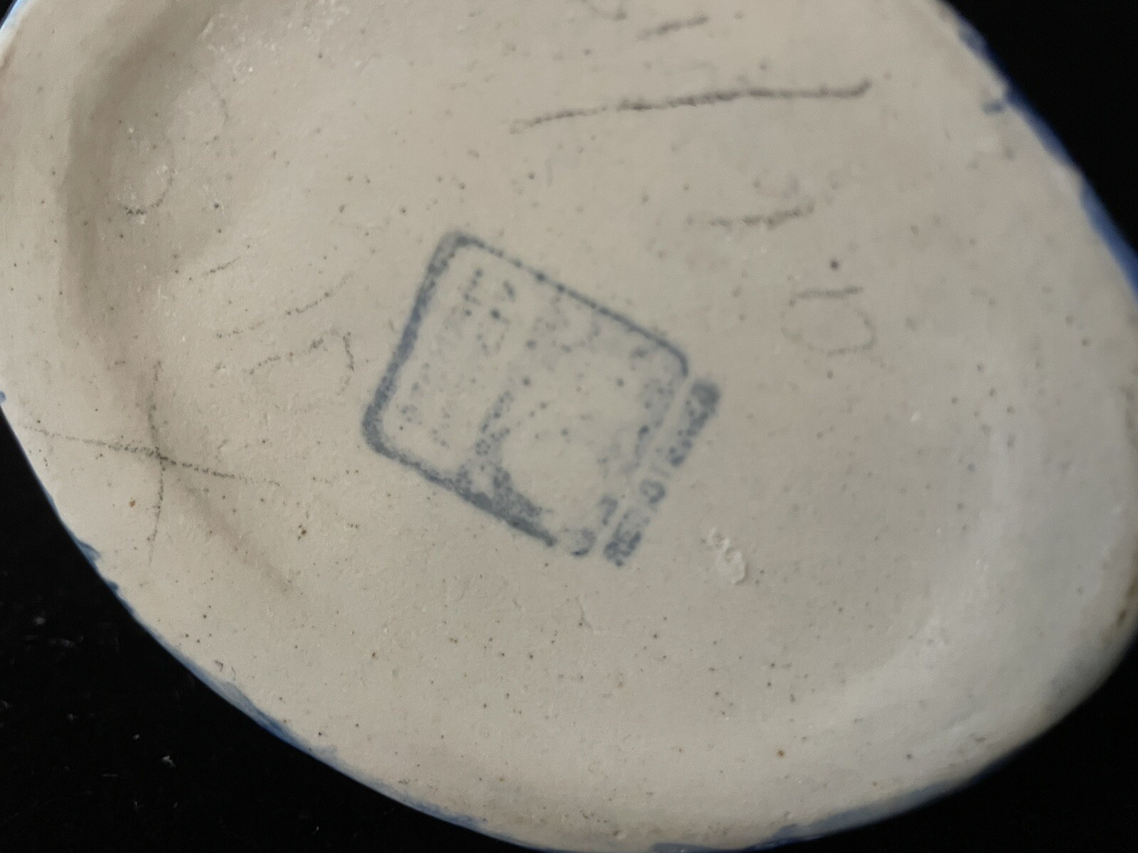 Dedham Pottery Antique Blue Rooster White Owl Day &Night Pitcher Mint ...