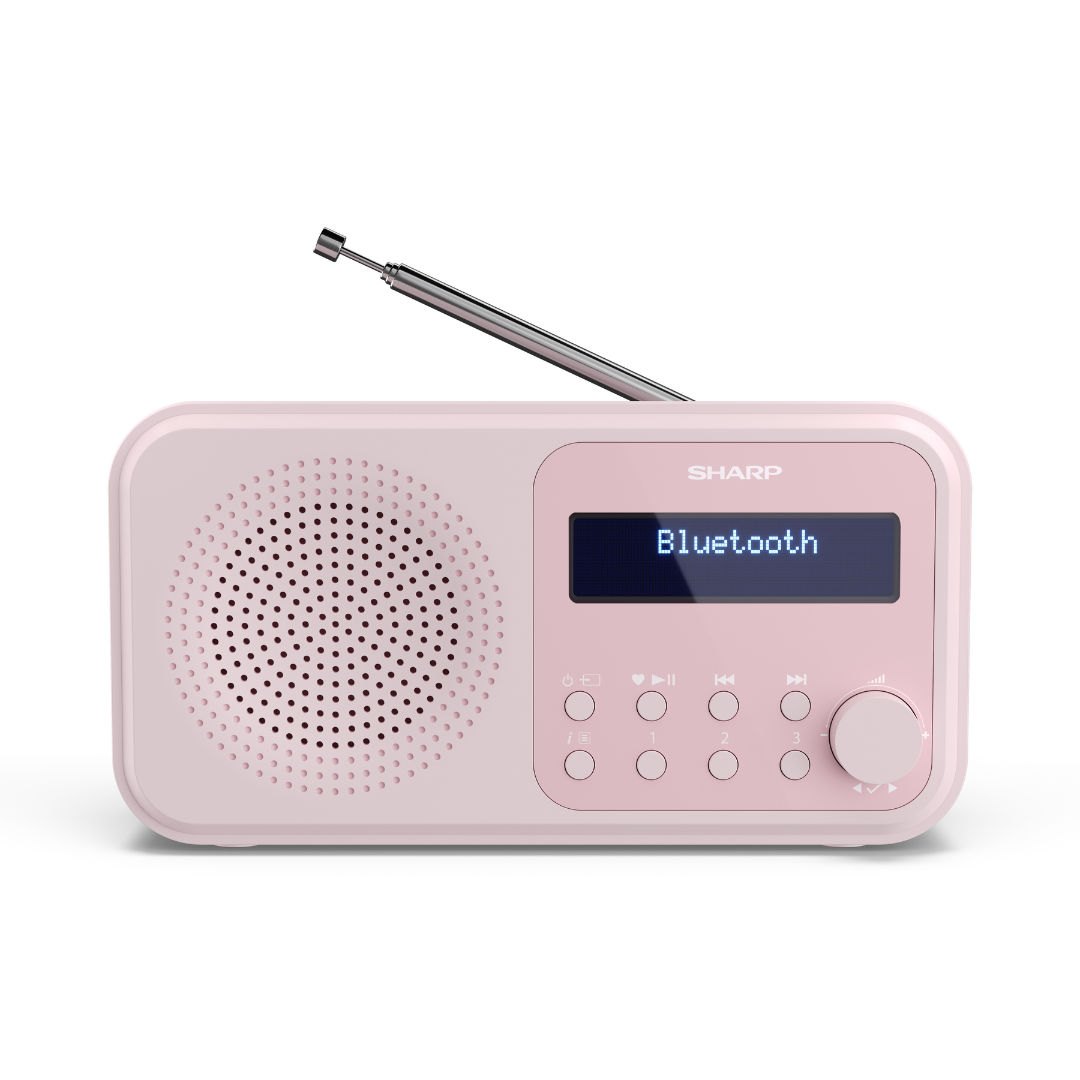SHARP Tokyo Portable Radio DAB DAB+ and FM with Bluetooth and Up To 40 ...