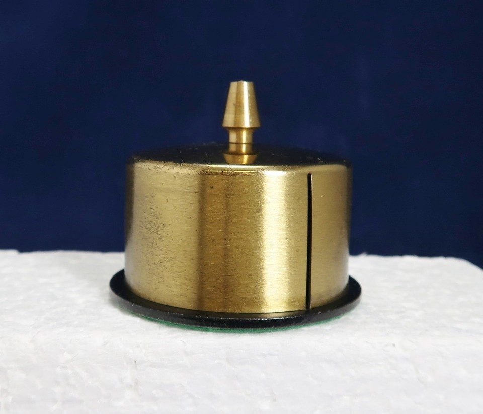Brass Stamp Roll Dispenser Holder Felt Pat Products Desktop Roseland NJ ...