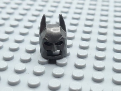 LEGO Pearl Dark Gray Batman Minifigure Cowl Helmet | eBay