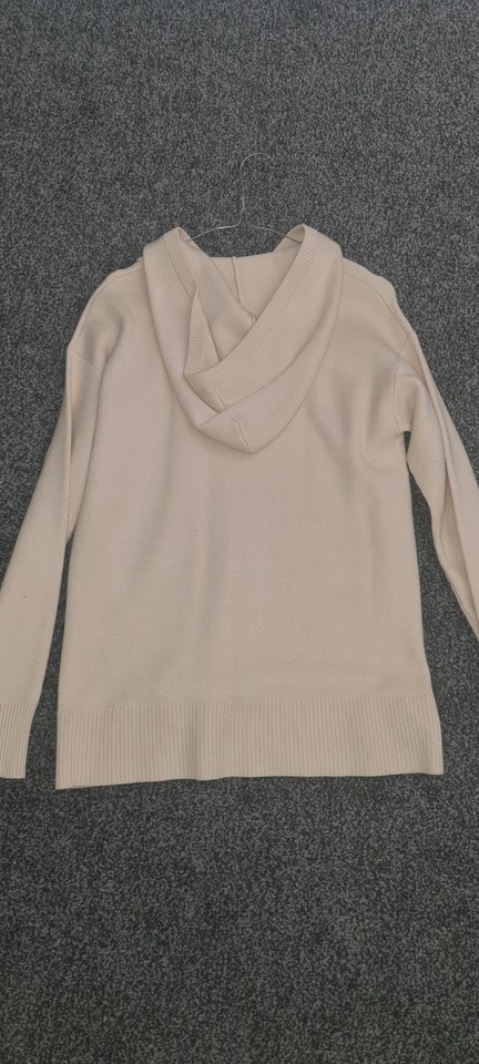 Jumper Hoodie River Island Size S. Light Pink Colour | eBay UK
