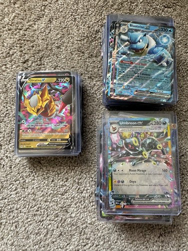 HUGE LOT OF 200 MIXED V & EX POKEMON CARDS 🔥 | eBay