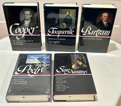 Library Of America~5 Book Lot~1st Printings~Ribbons~New & Unread | eBay