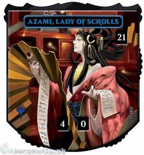 Azami, Lady of Scrolls Ultra-Pro MTG Relic Foil Commander Token ...