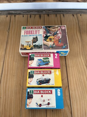 Vintage Lot Of Dia Block Games KAWADA Japan | eBay