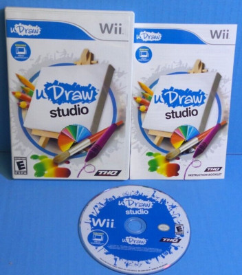 UDRAW STUDIO Nintendo Wii COMPLETE WITH MANUAL | eBay