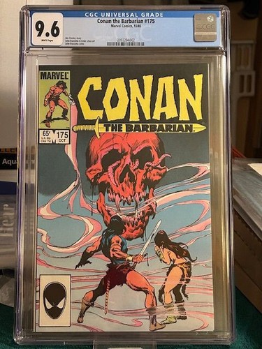 Conan the Barbarian #175 CGC 9.6, White Pages, Iconic John Buscema Cover (1985) | eBay