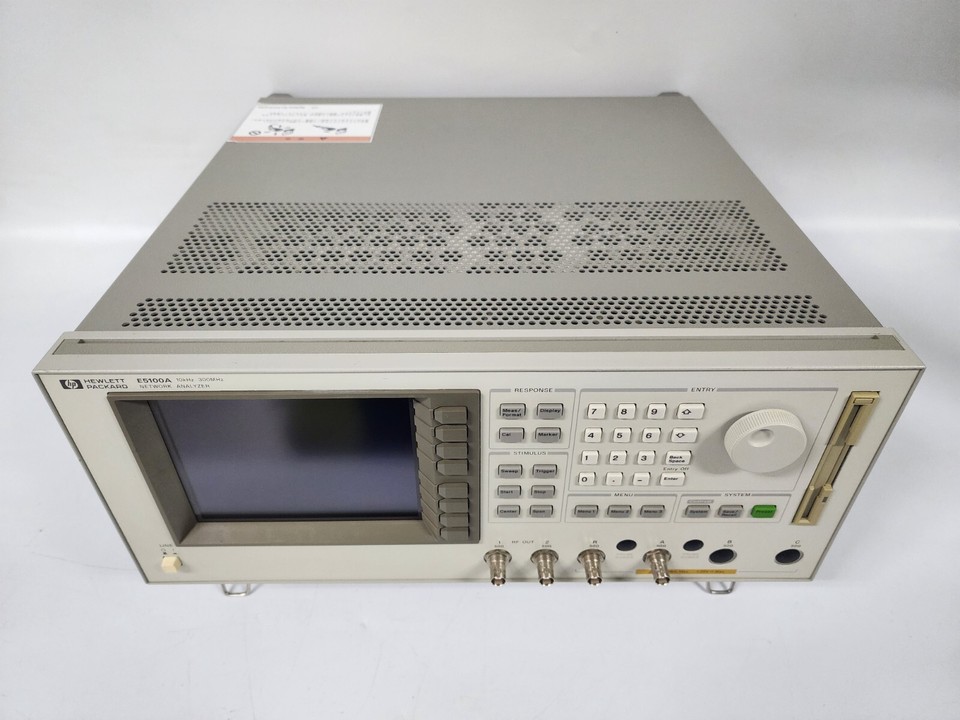 HP/Agilent E5100A Network Analyzer 10kHz to 300MHz, RF OUT 1, 2 / R, A ...