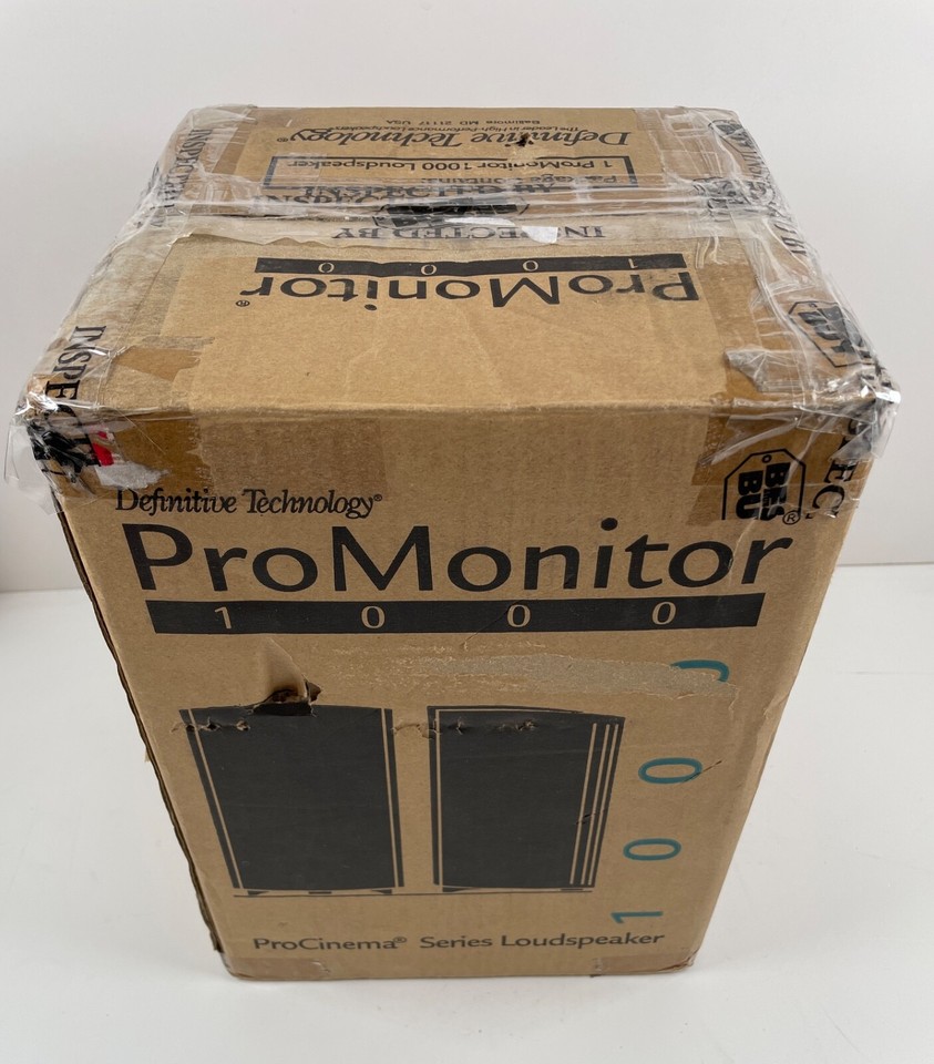 Definitive Technology ProMonitor 1000 Genuine Bookshelf Speaker BLACK ...