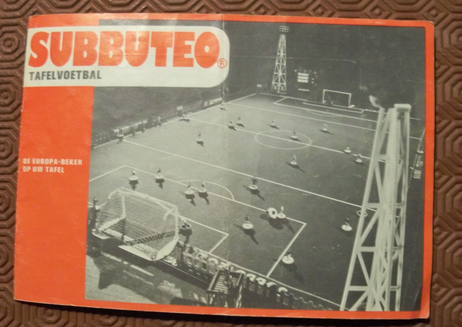 SUBBUTEO BELGIAN RULES ORIGINAL 70'S HALF IN FRENCH HALF IN FLEMISH ...