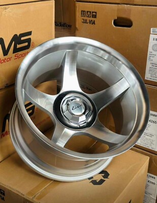 17x10 Chevy GM Silverado Wheels Silver Finish w/ Center Cap — 6x5.5 Lug ...