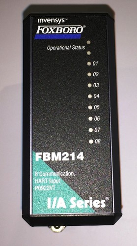 Foxboro Invensys FBM214 8 Channel, Hart Communications Input, Isolated ...
