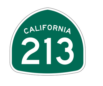 California State Route 213 Sticker Decal R1269 Highway Sign | eBay