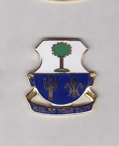 US ARMY 163rd INFANTRY REGIMENT crest DUI badge c/b clutchback NSM | eBay