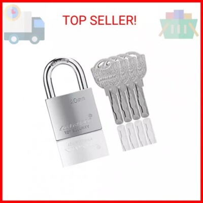 40mm Heavy Duty Lock Warehouse Waterproof Keyed Padlock High Security ...