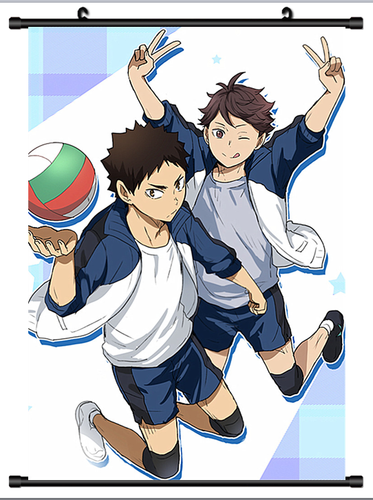 4157 Anime Haikyuu!! Oikawa Tooru Home Decor Poster Wall Scroll cosplay ...