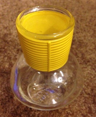Vintage & Collectible McKee Glass Hottle Glasbake Pat. Yellow | eBay