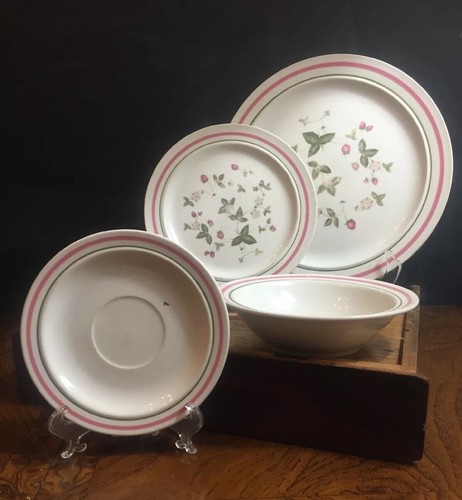 Newcor Strawberry Patch 5001 Dinner Plate, Salad Plate, Cereal Bowl or ...