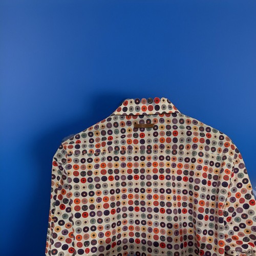 A FISH CALLED FRED.COM SMART COLOURFUL PRINT SLIM FIT SHIRT L | eBay UK