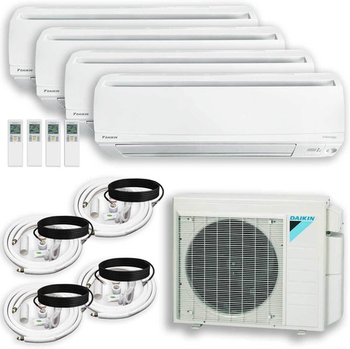 Daikin 4-Zone 9k+12k+12k+15k 37000 BTU Mini Split A/C Heat Pump Air ...
