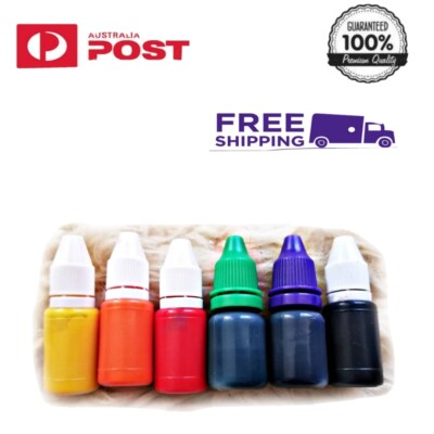 Self-inking Ink Rubber Stamp Refilling Pre-Inked Office Stamp Refill ...