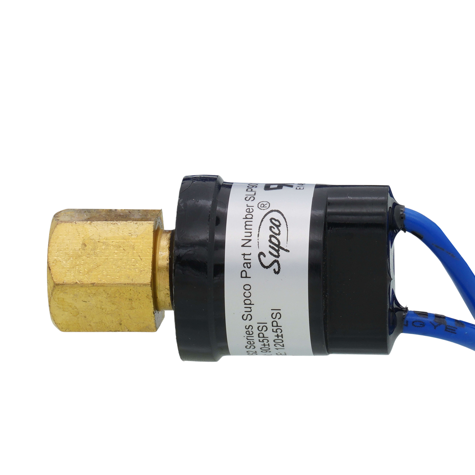 Supco SLP90120 Pressure Switch 24/120/240 VAC 10 A 1/4 SAE Female Flare ...