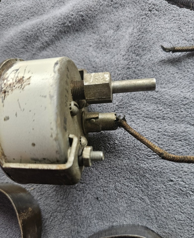 Vintage Stewart Warner Motor Minder Vacuum Gauge | eBay