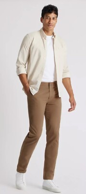 Spoke London Pants Mens 42 Brown Chino Heroes Build C | eBay