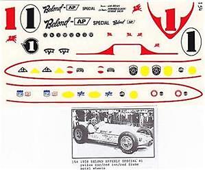 Fred Cady Decal #154 To Do The 1958 Belond Epperly Special #1 | eBay